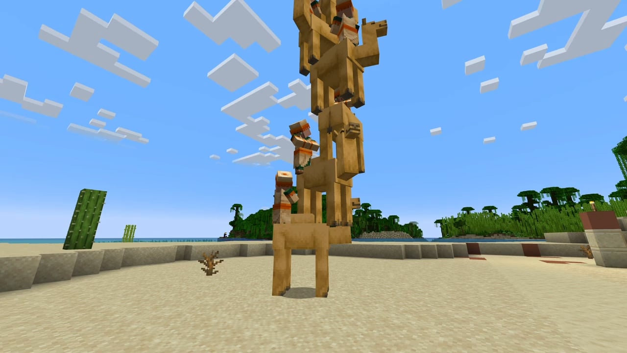 Camel stacking is an extreme sport for these villagers - MineNest, Mine ...