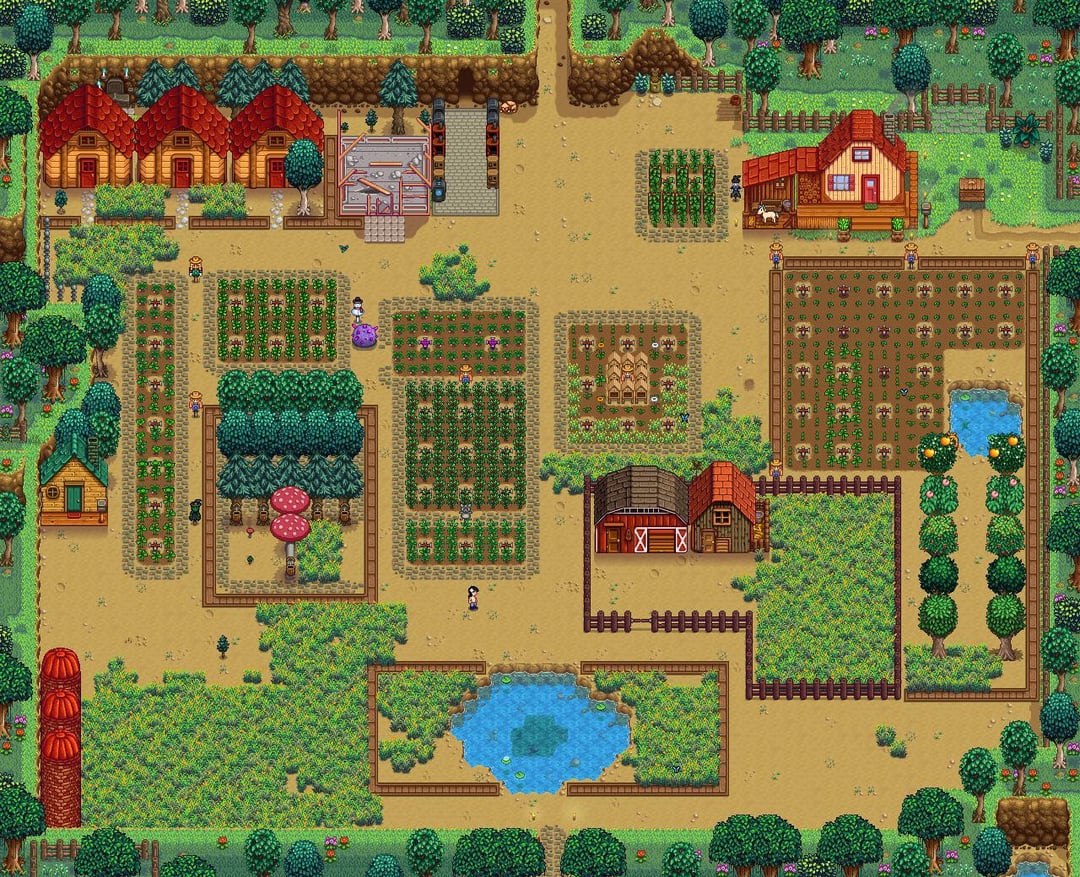 My farm design progress [Year 1 vs Year 3] - MineNest, Mine Nest