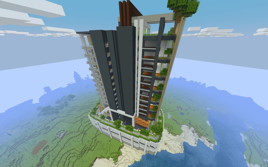 I've spent 3 months or so on a private server building a high rise ...