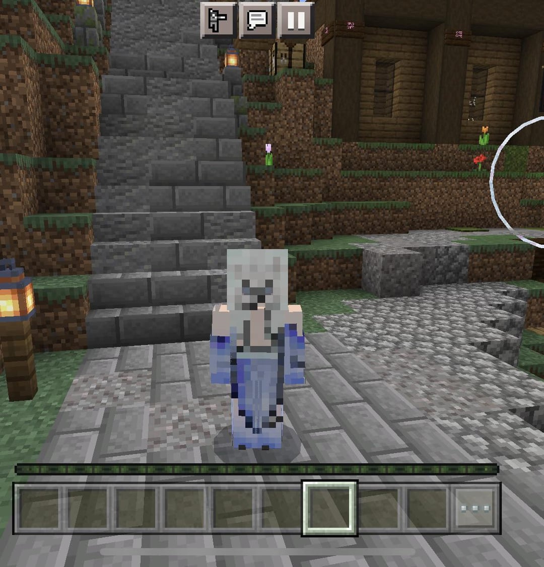 Glitched skin when in servers - MineNest, Mine Nest
