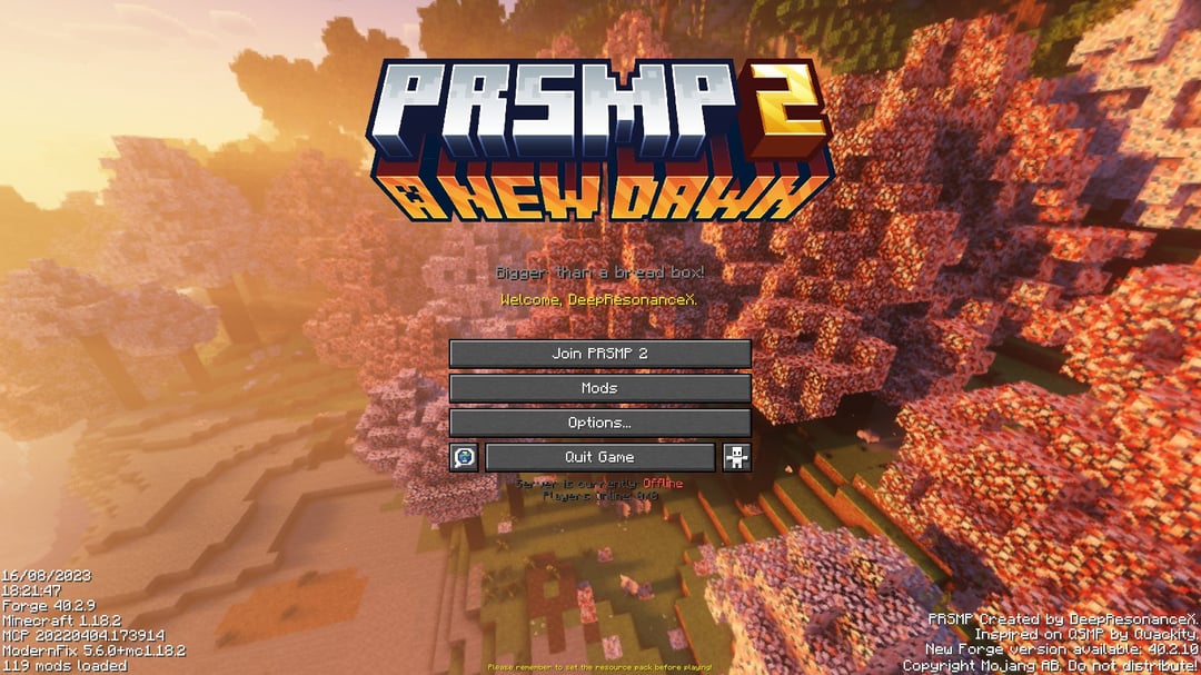 Remade some menus of my favorite games for the modpack i'm using for my ...