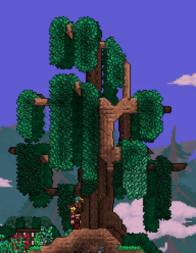 Droopy tree - MineNest, Mine Nest