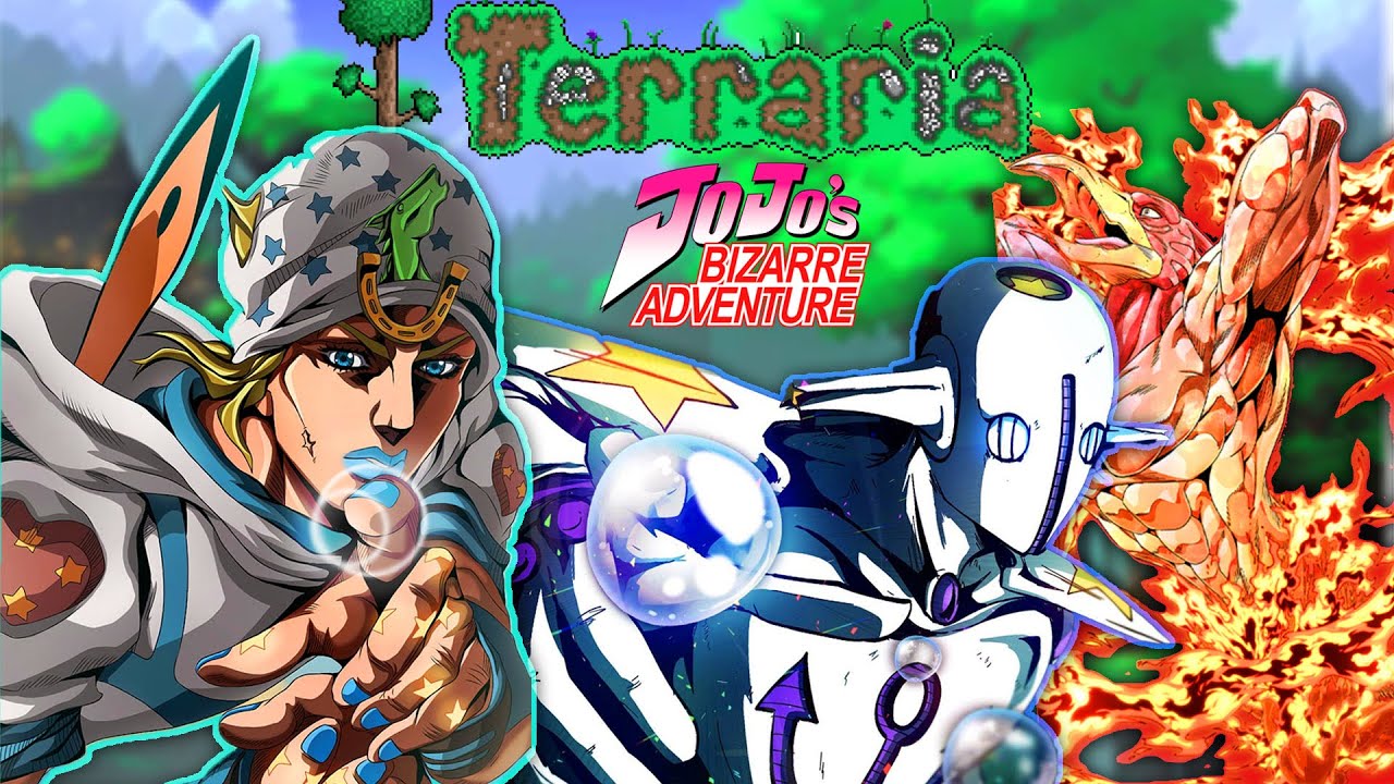 We played a Terraria Jojo Mod and it was INSANE (Jojo Stands ...