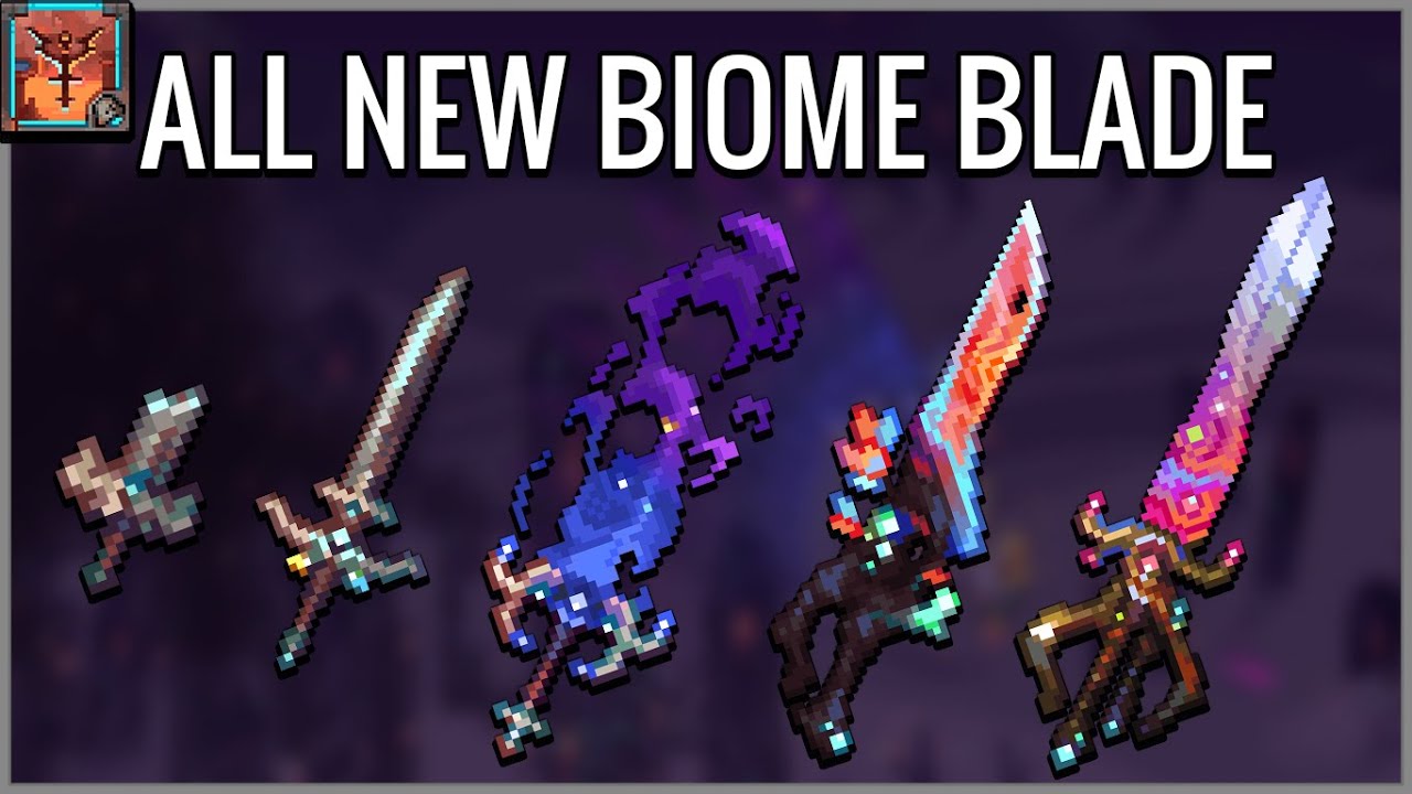 All New Biome Blade Upgrades & Weapons - Terraria Calamity Mod v1.5.1 ...