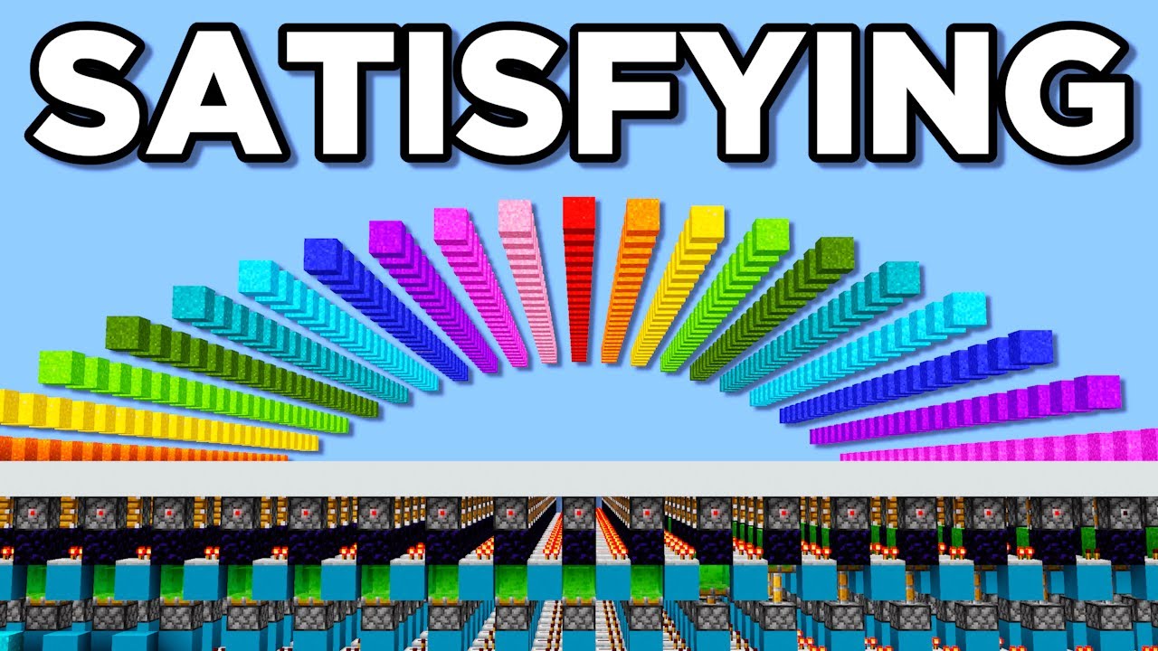 10 Most SATISFYING Redstone Machines - MineNest, Mine Nest