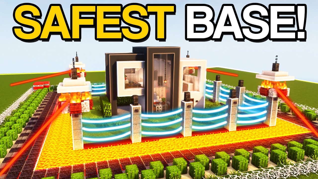 This is the WORLD'S Safest Base in Minecraft! - MineNest, Mine Nest