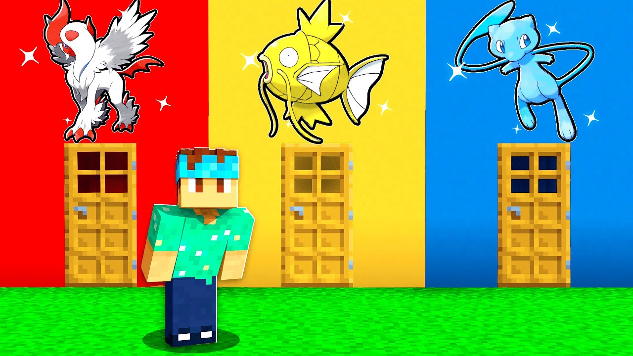 Don’t Choose the Wrong SHINY POKEMON Door! (Minecraft Pixelmon ...