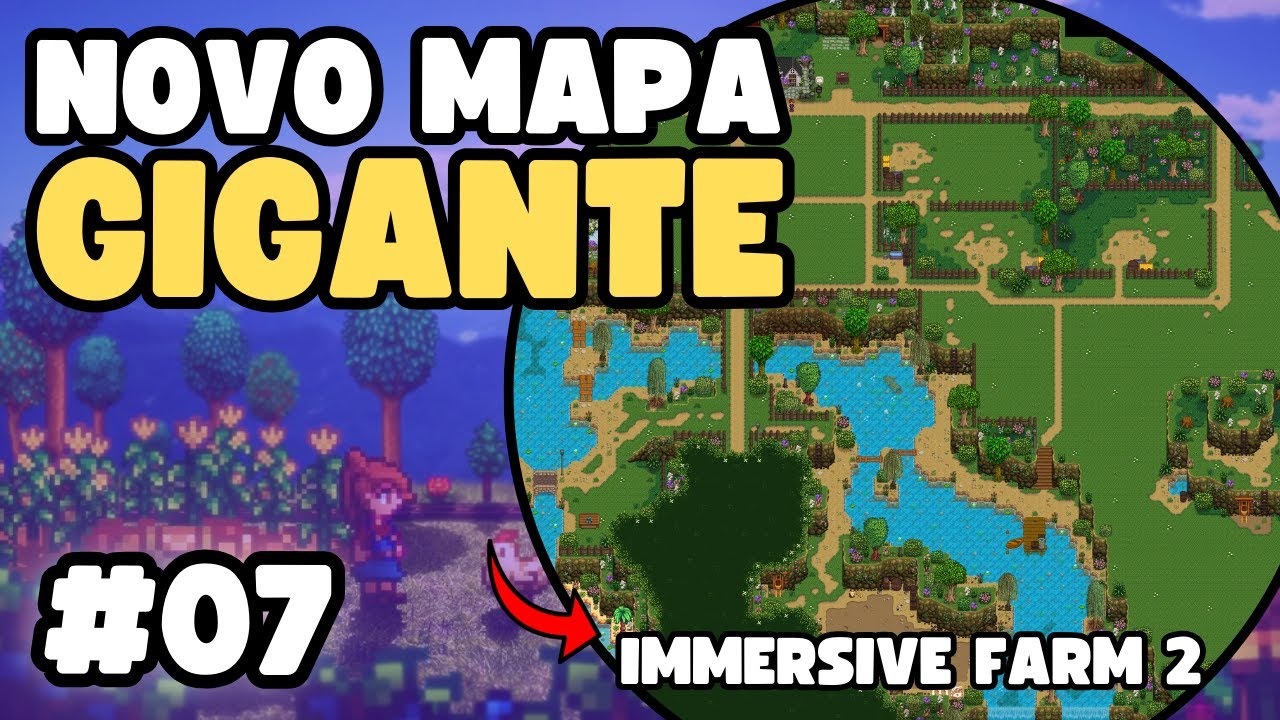 JOGANDO NA IMMERSIVE FARM - STARDEW VALLEY EXPANDED #07 - MineNest ...