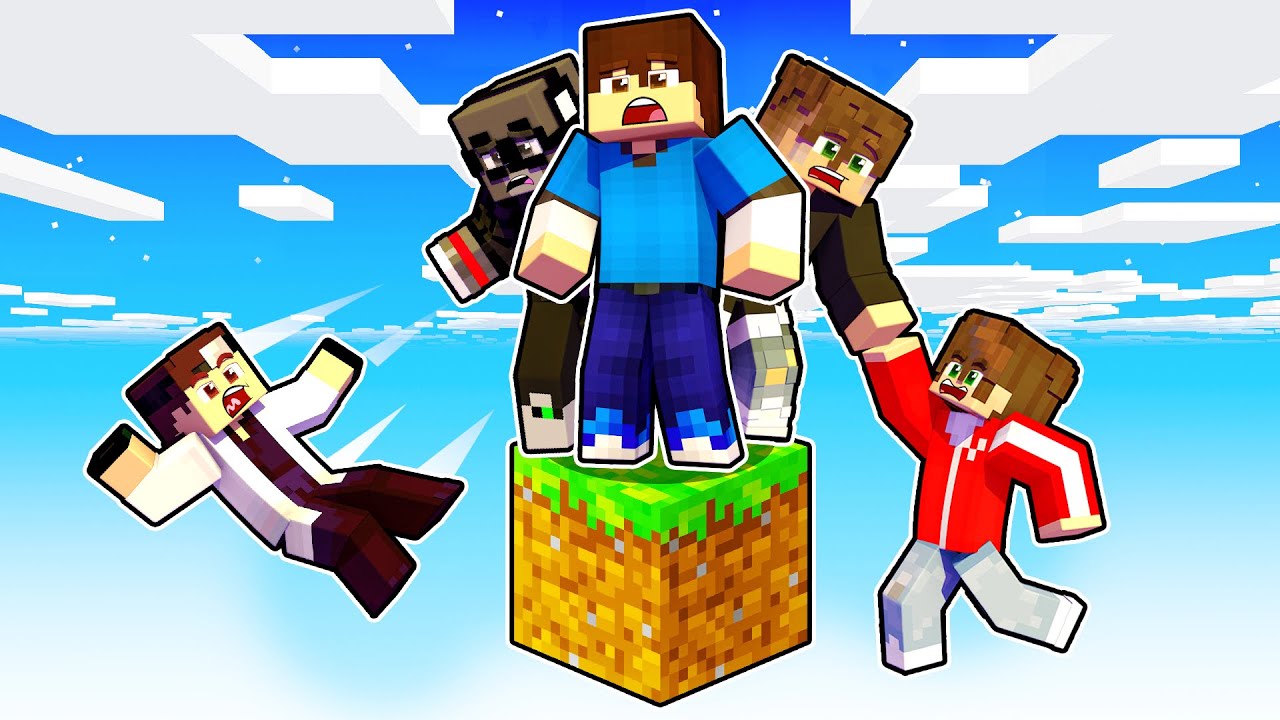 MINECRAFT, ΑΛΛΑ ΕΙΜΑΣΤΕ ΠΑΝΩ ΣΕ ΕΝΑ BLOCK! - MineNest, Mine Nest