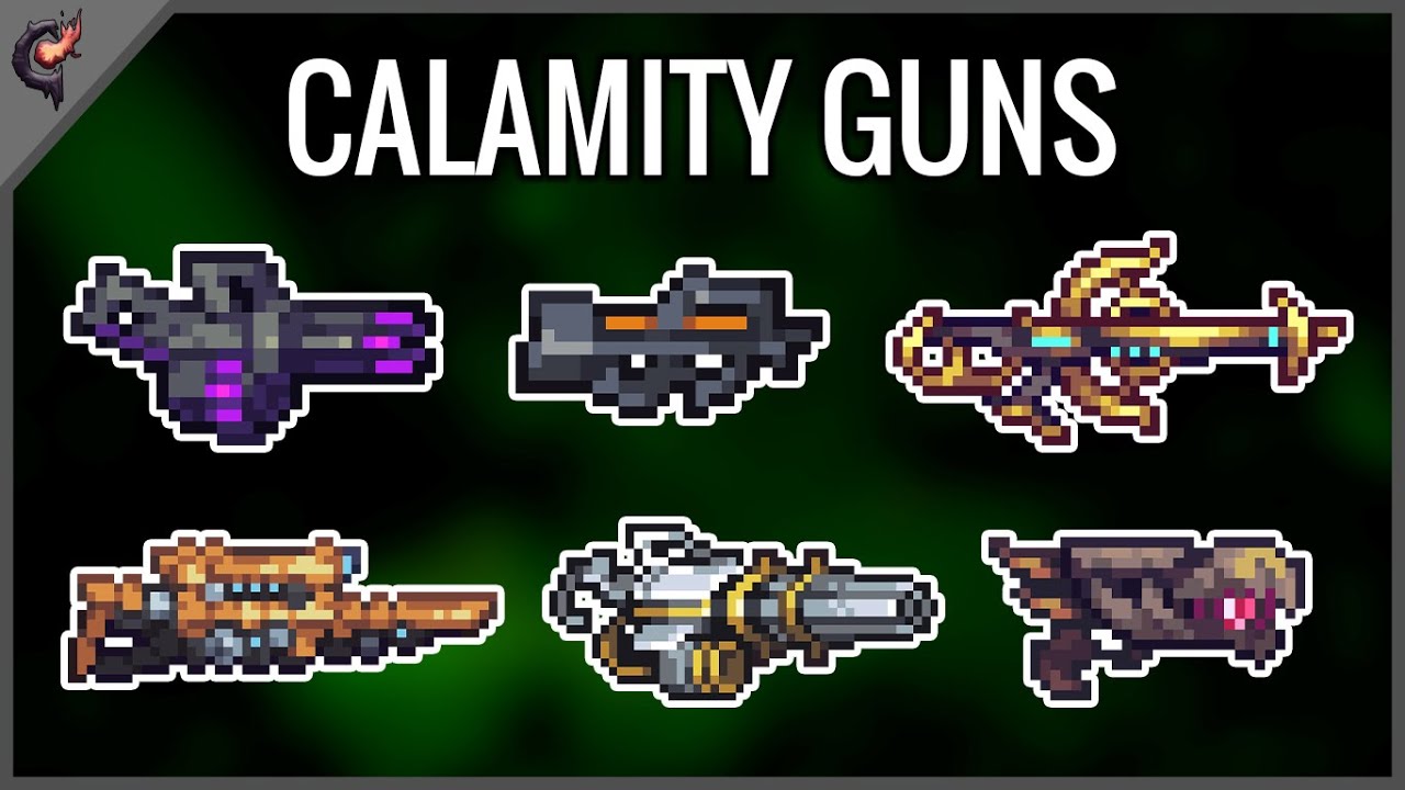 All Guns - Terraria Calamity Mod - MineNest, Mine Nest