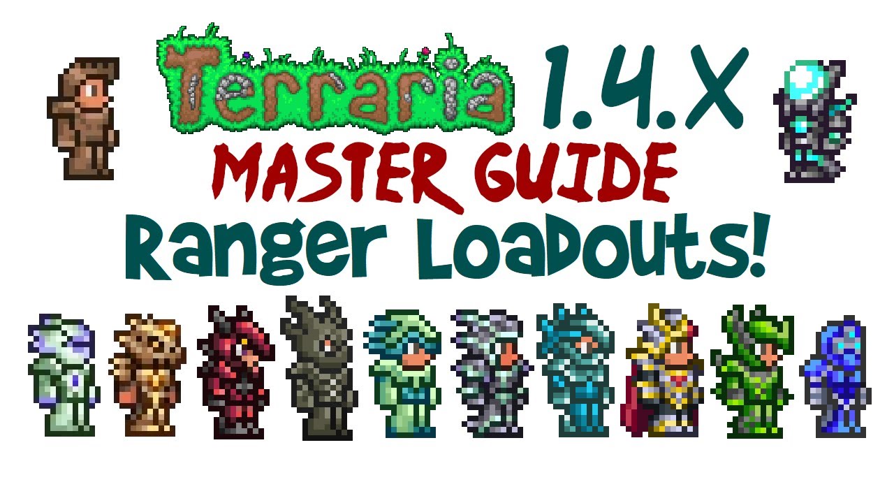 Best Terraria Ranger Loadout Guide 1.4.x! (Ranged Master Mode, Pre ...