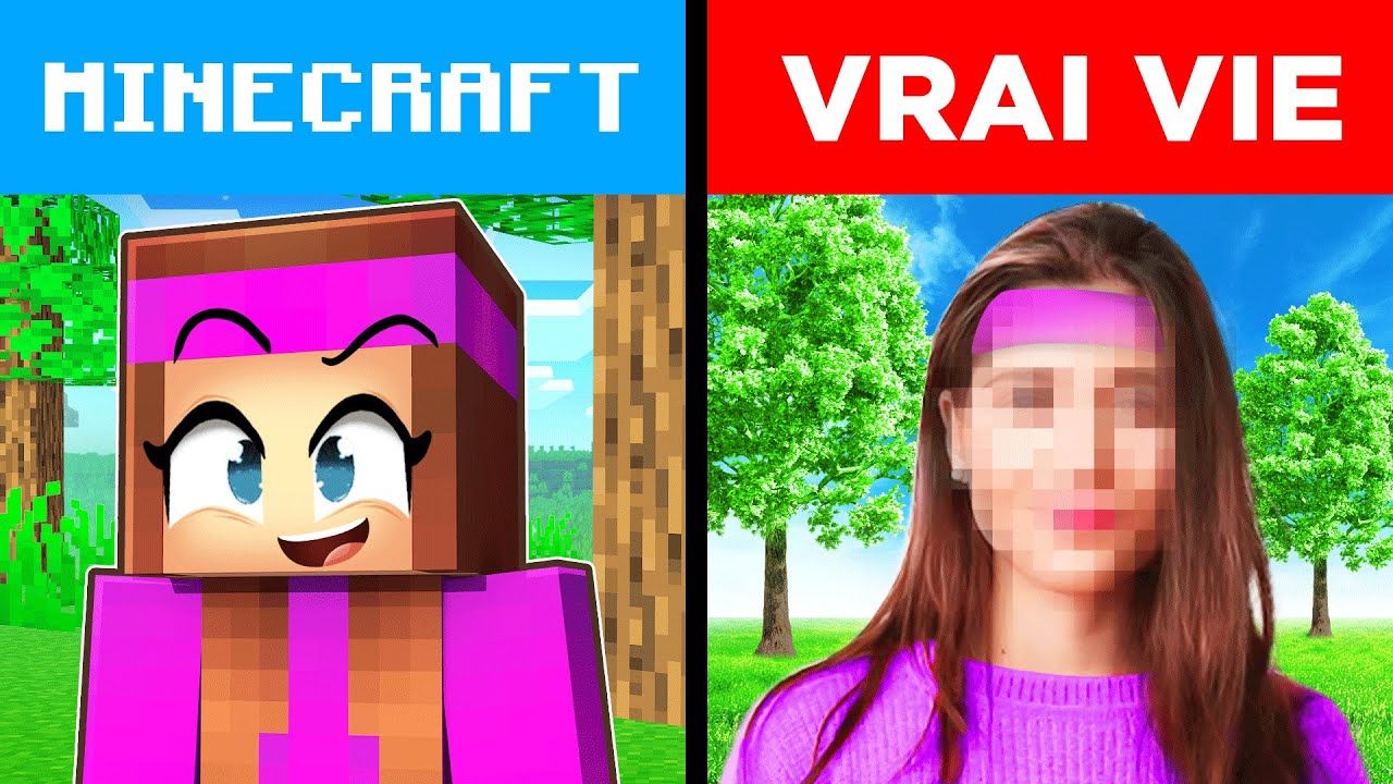 Anna devient 100% RÉALISTE sur Minecraft ! - MineNest, Mine Nest
