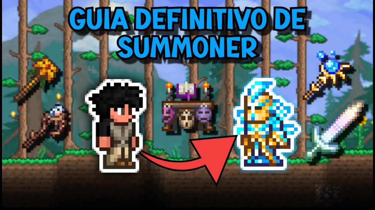 GUIA DE PROGRESSÃO DEFINITIVO DE SUMMONER NO TERRARIA 1.4.4.9 ...