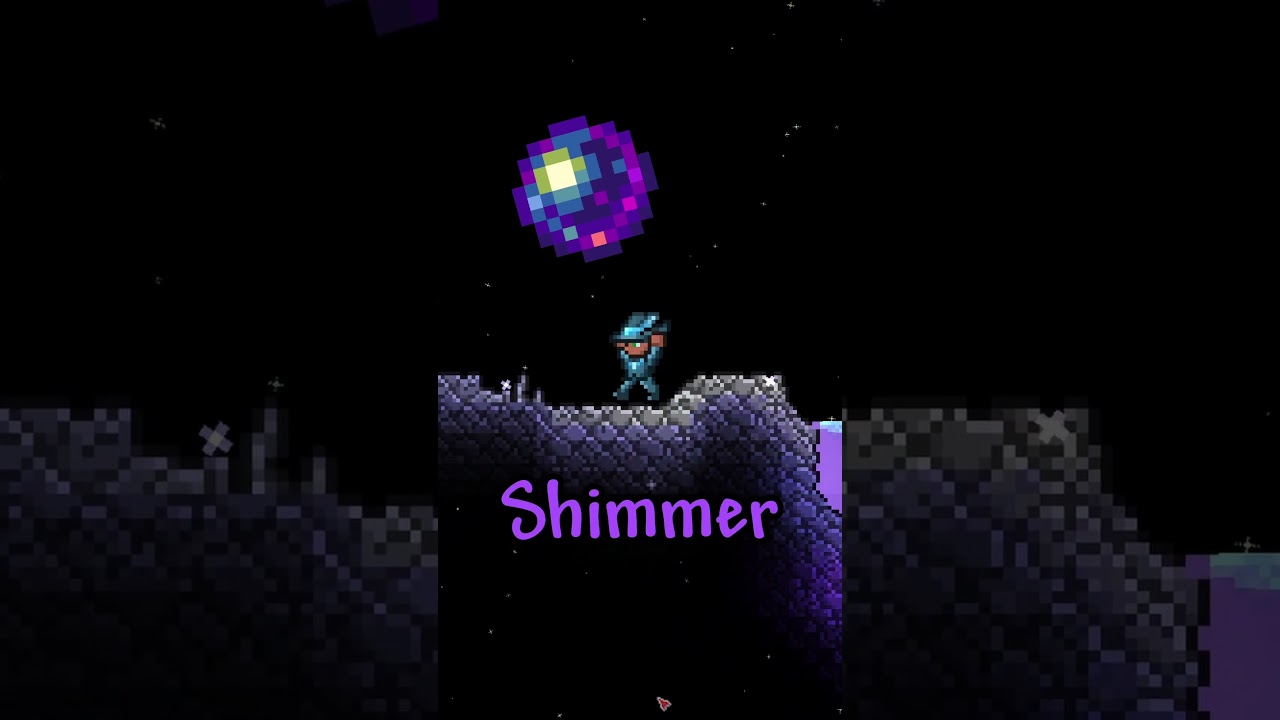 How to find the EXACT Location of the Shimmer in Terraria | Terraria 1. ...