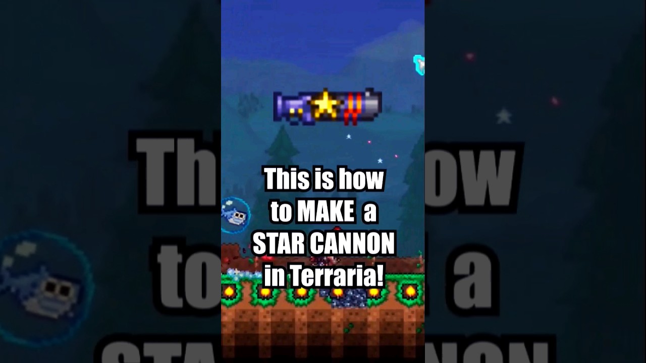 How to Make STAR CANNON in Terraria (FAST!) - MineNest, Mine Nest