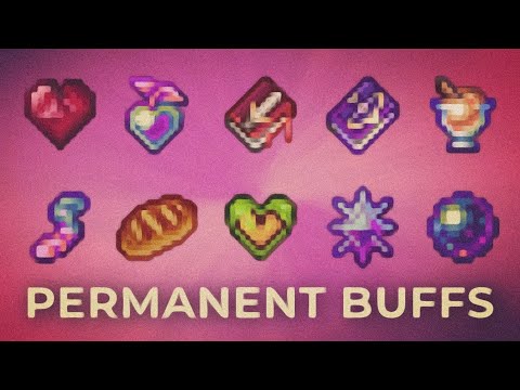 All Permanent Buff Items in Terraria 1.4.4.9 - MineNest, Mine Nest