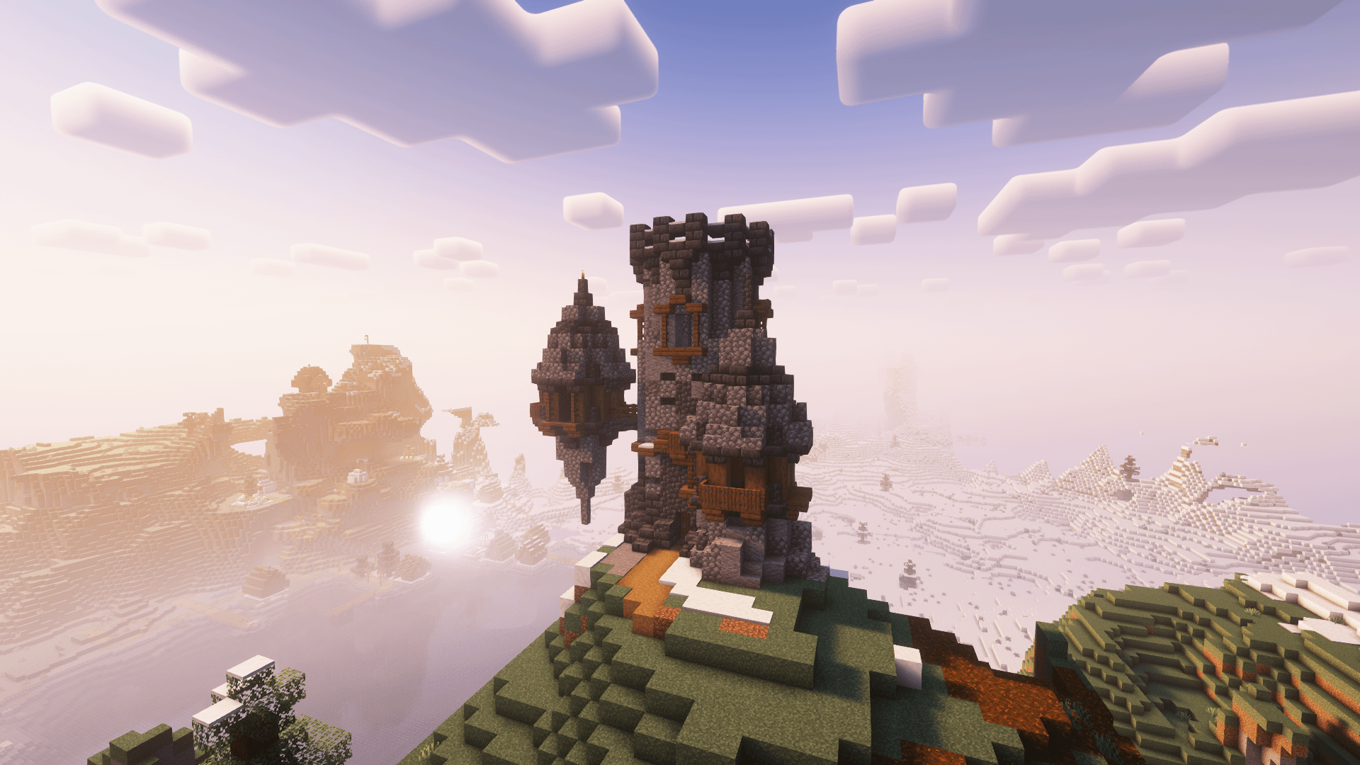 Minecraft wizard tower - MineNest, Mine Nest