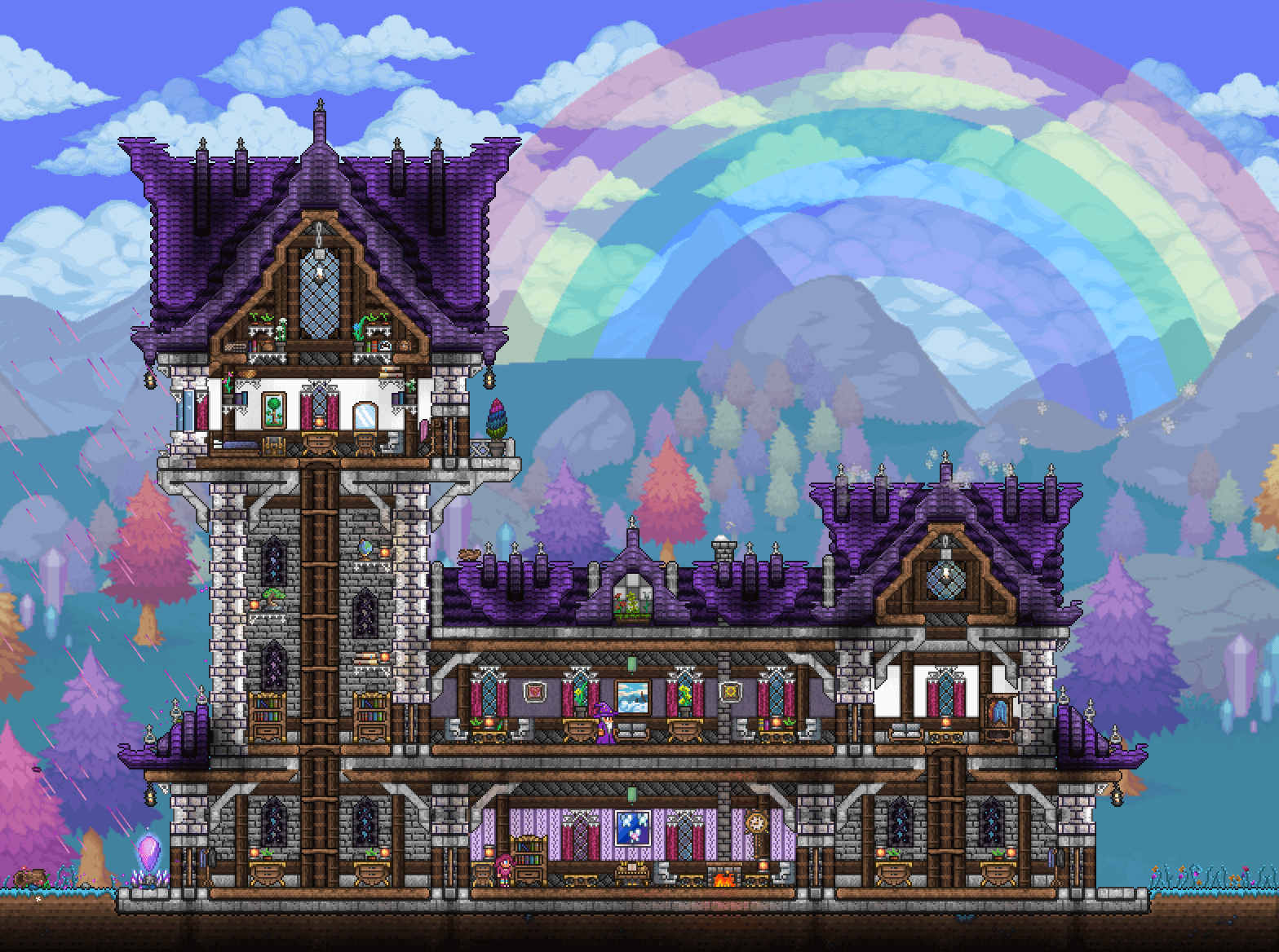 Hallow build 🙂 - MineNest, Mine Nest