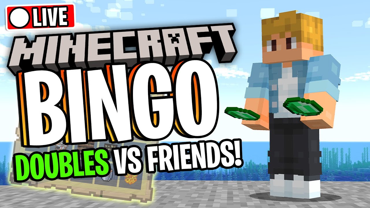 🔴 MINECRAFT DOUBLES BINGO /w FRIENDS!! | Minecraft LIVE - MineNest ...