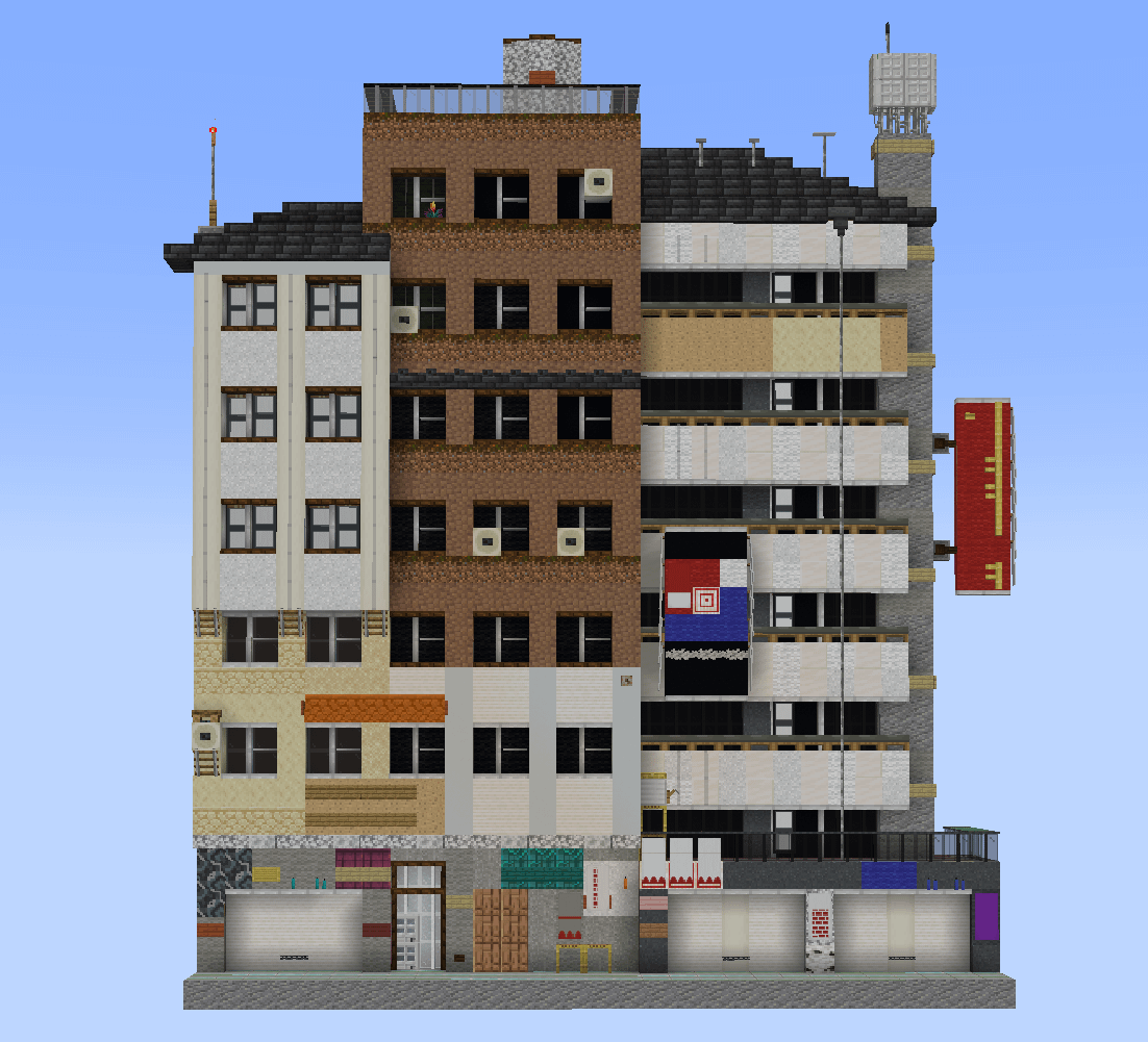 hong kong inspired building - MineNest, Mine Nest