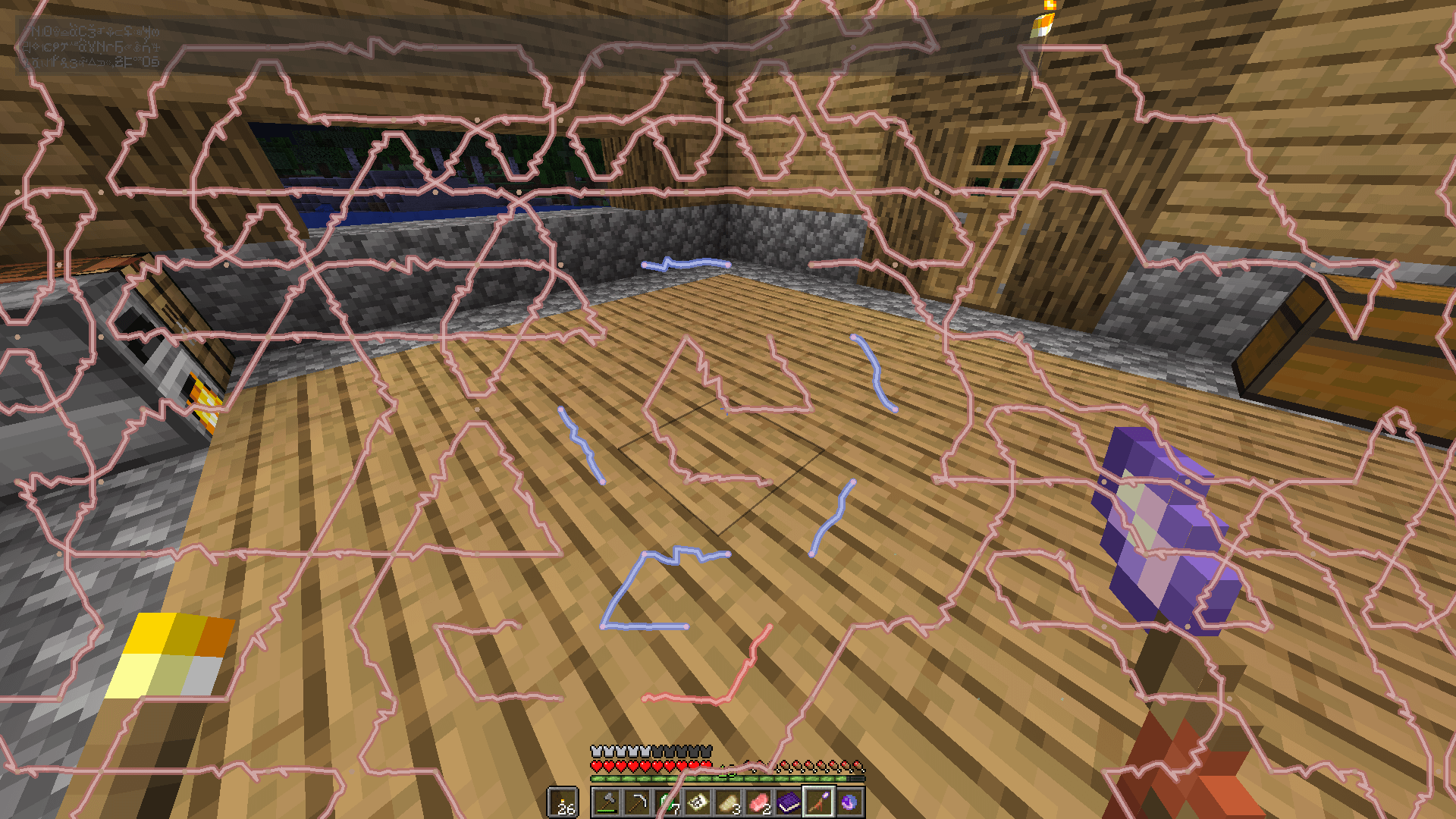 guys help how do i clear the grid with Hex Casting, i tried holding ...