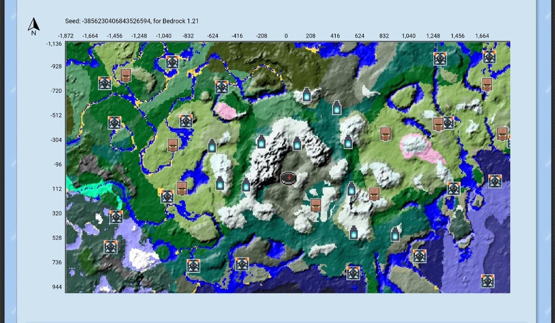 Seed with massive caves - MineNest, Mine Nest