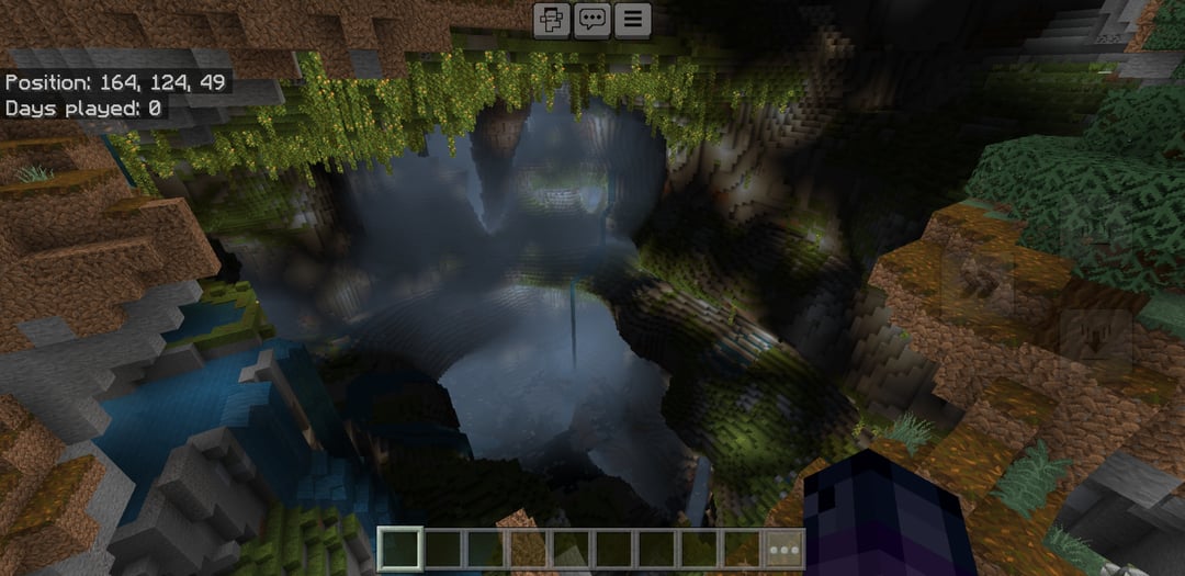 Seed with massive caves - MineNest, Mine Nest