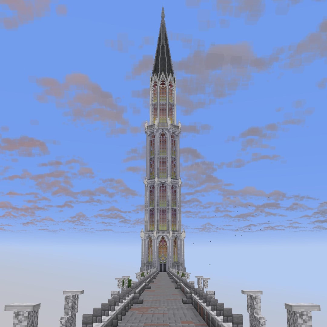 Elven Watchtower “Veilspire” - MineNest, Mine Nest