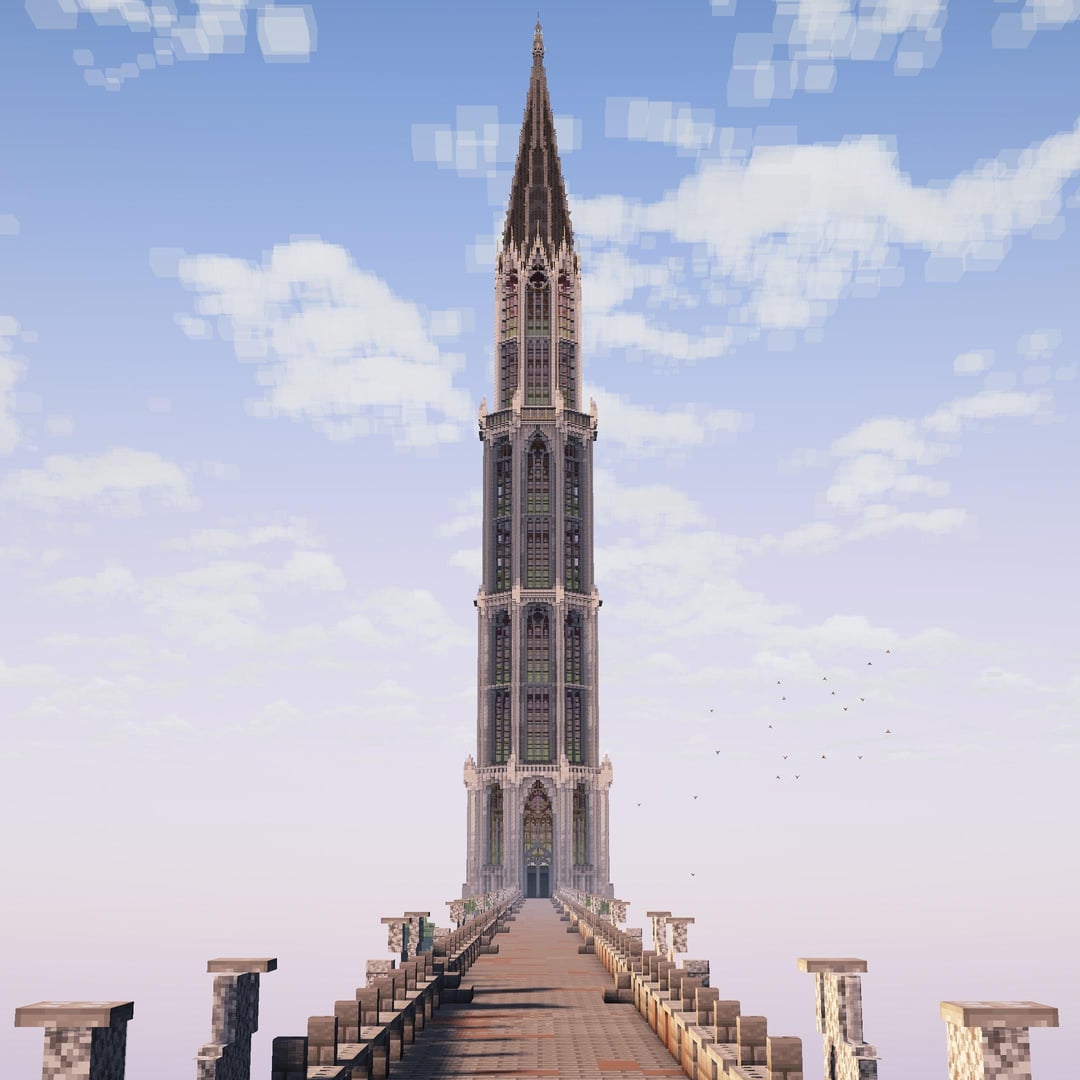 Elven Watchtower “Veilspire” - MineNest, Mine Nest