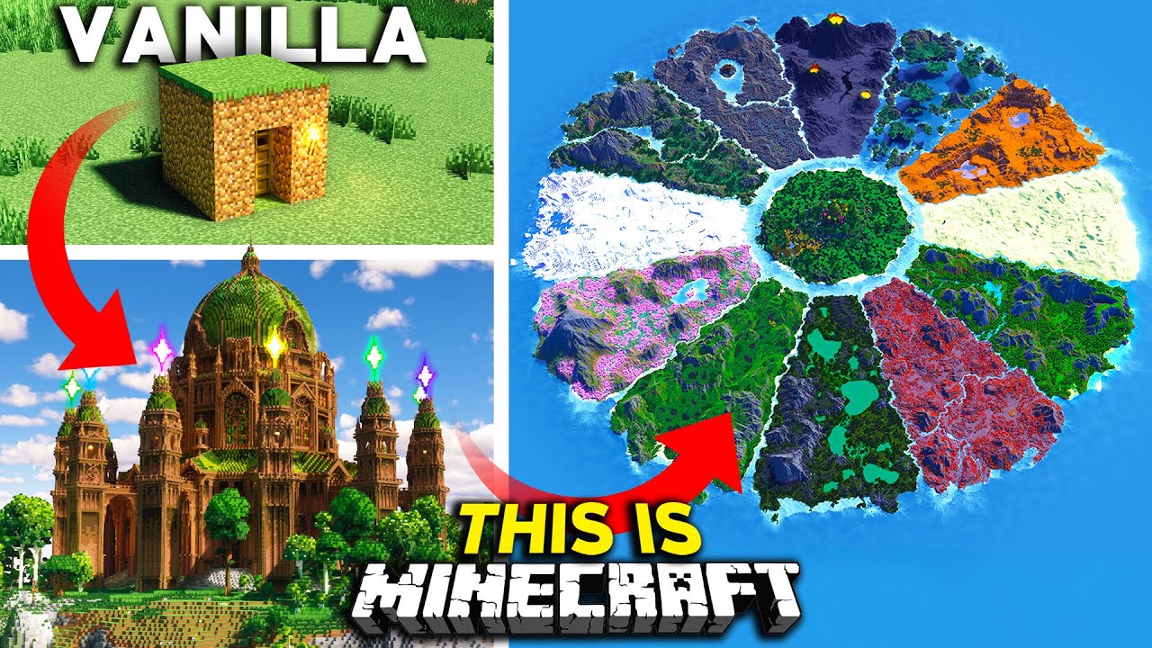 Transforming EVERYTHING in Minecraft - The Ultimate Survival World 2.0 ...
