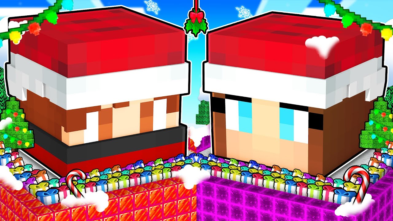 Maison de Noël Anna Vs Talcado sur Minecraft ! - MineNest, Mine Nest