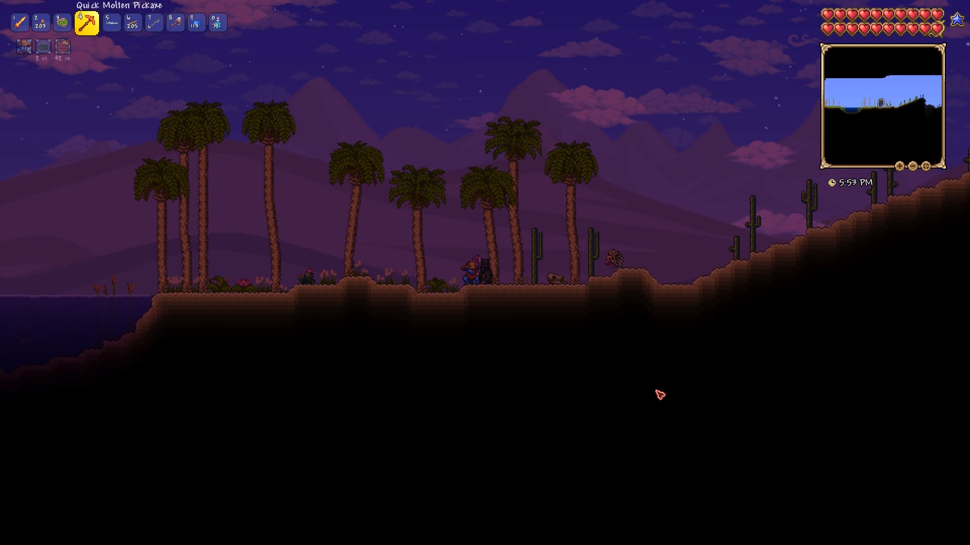 Why water turns red a split second? - MineNest, Mine Nest