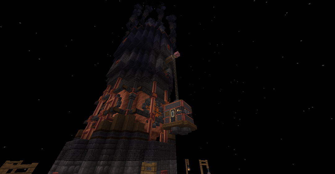 Frostpunk inspired Generator Tower - MineNest, Mine Nest