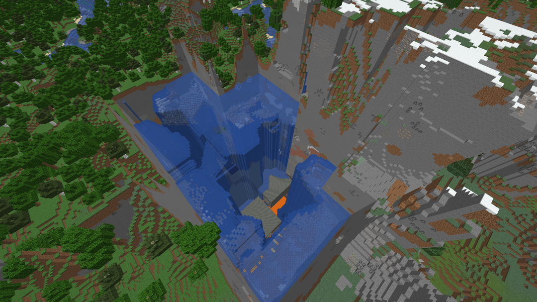 Some more corrupted world generation - MineNest, Mine Nest