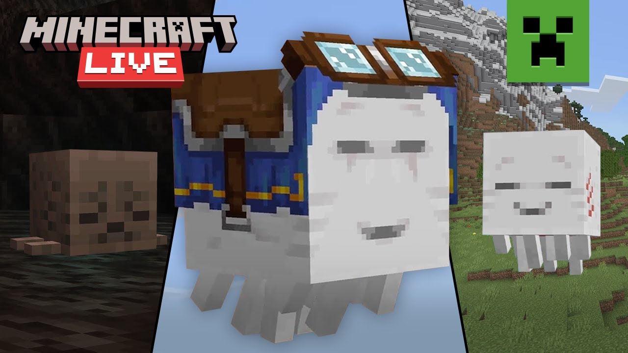 Minecraft LIVE – March 2025: DRIED GHAST, GHASTLING & HAPPY GHAST ...