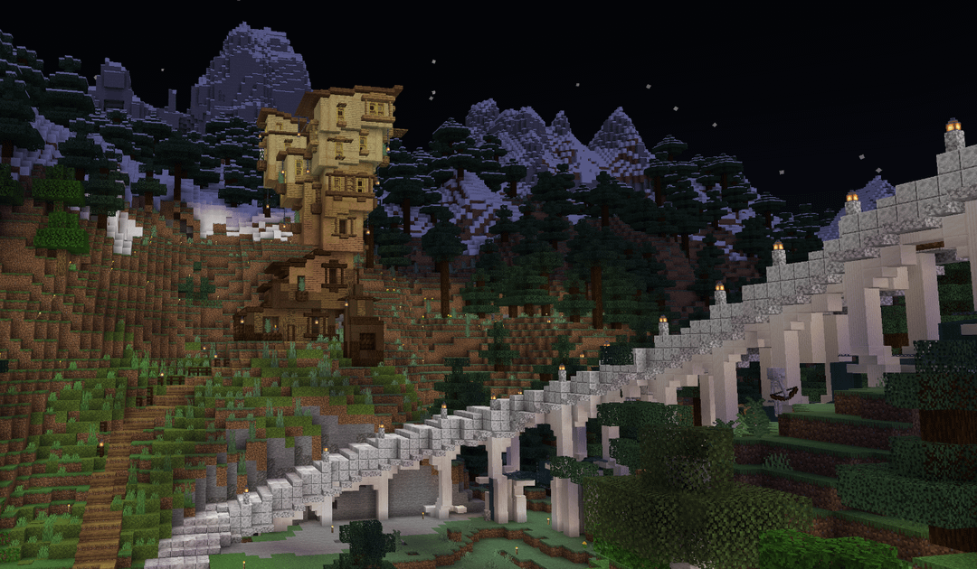 Rickety shack in survival Minecraft. - MineNest, Mine Nest