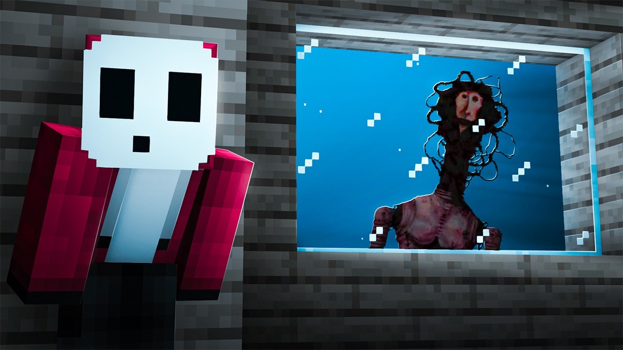 Minecraft's Newest Horror Mod is Always Stalking You... The Locust ...