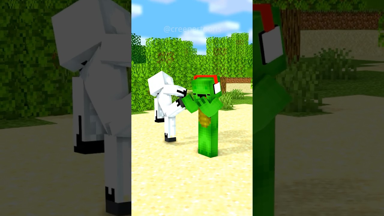 Mikey JJ Sister vs Null Herobrine Entity - Minecraft Animation ...