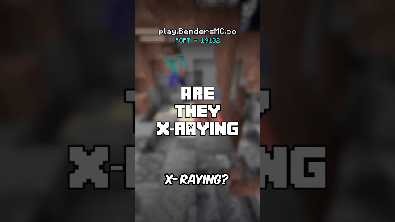 People-watching: Are They X-Raying? PT 6 #minecraft - MineNest, Mine Nest