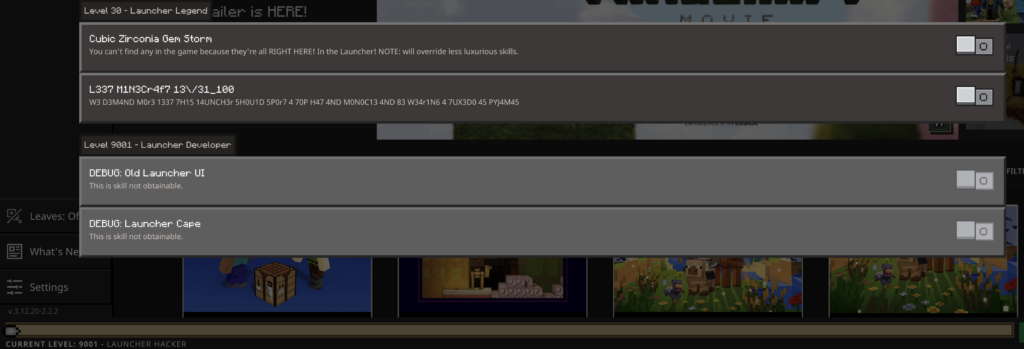 The Launcher Leveling Cape - MineNest, Mine Nest