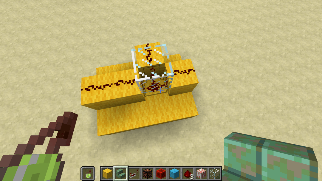 With glass, it is possible to let redstone go below it, but I would ...