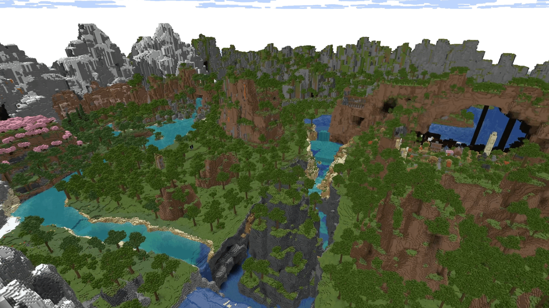 2000x2000 Minecraft Movie Map - MineNest, Mine Nest