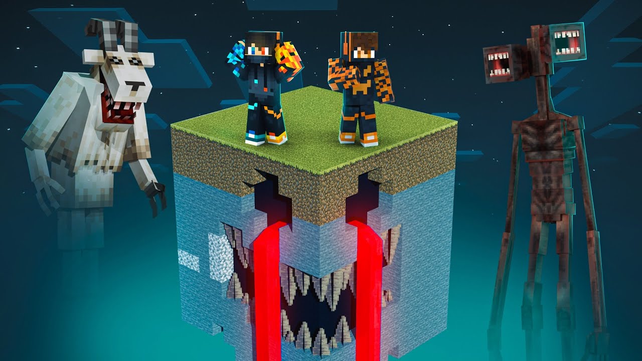Minecraft Scariest ONE CHUNK😨😭 - MineNest, Mine Nest