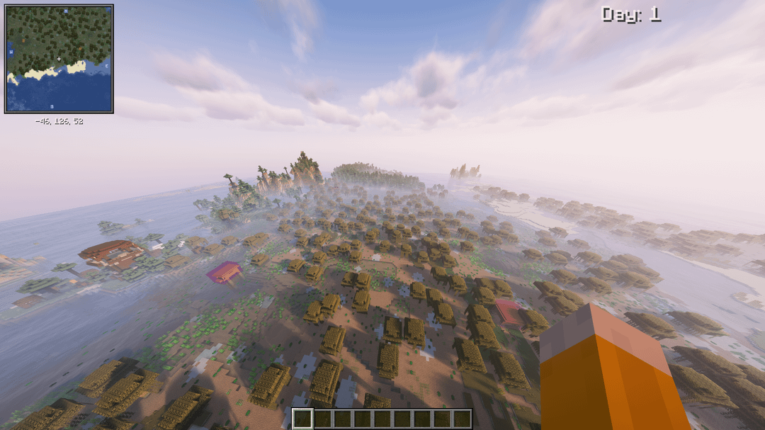 Favorite Quad Witch Hut Spawn Seed Java 1.21.1 - MineNest, Mine Nest