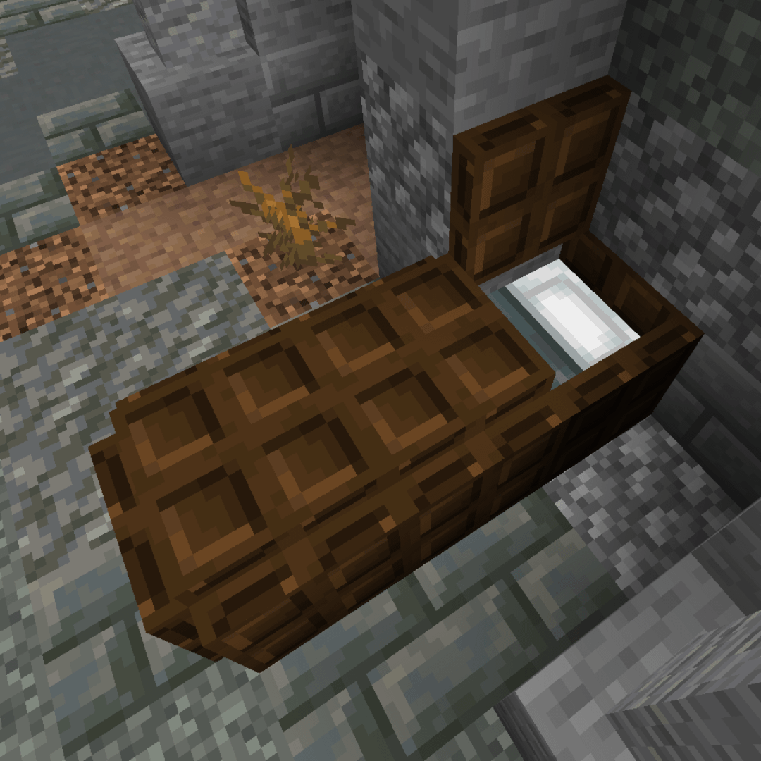 Simple coffin - MineNest, Mine Nest