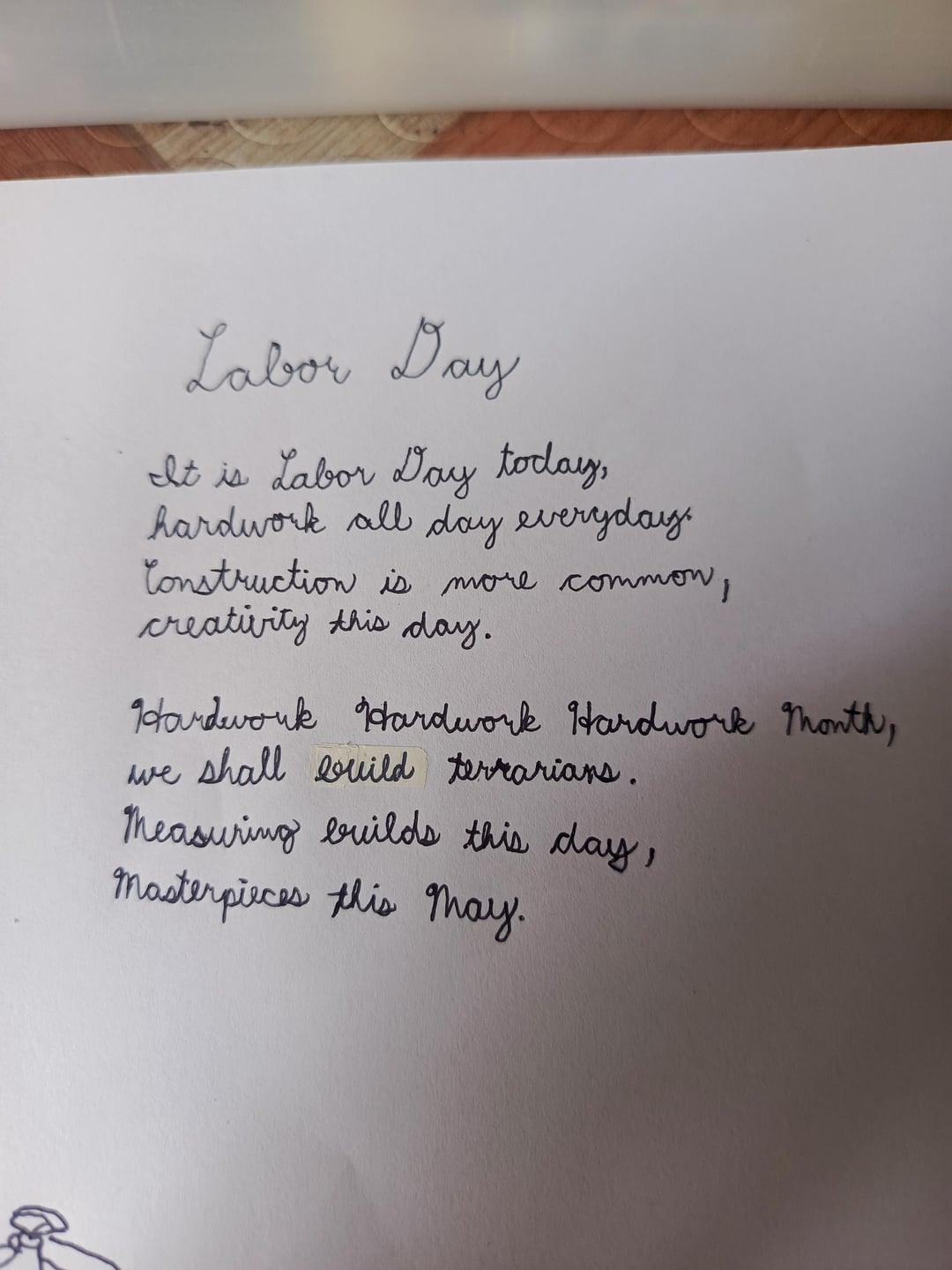 Poem for this May - MineNest, Mine Nest