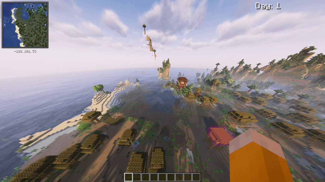 Favorite Quad Witch Hut Spawn Seed Java 1.21.1 - MineNest, Mine Nest