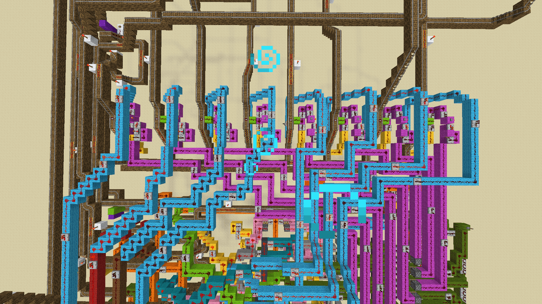 Automated multi-cart unloader I designed. It can automatically receive ...