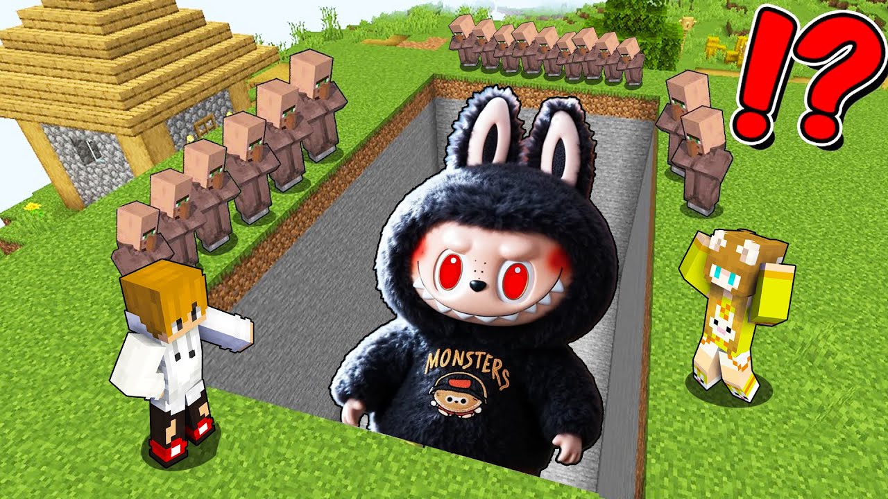 WE FOUND a Scary Buried GIANT LABUBU Body in Minecraft! 😨 - MineNest ...