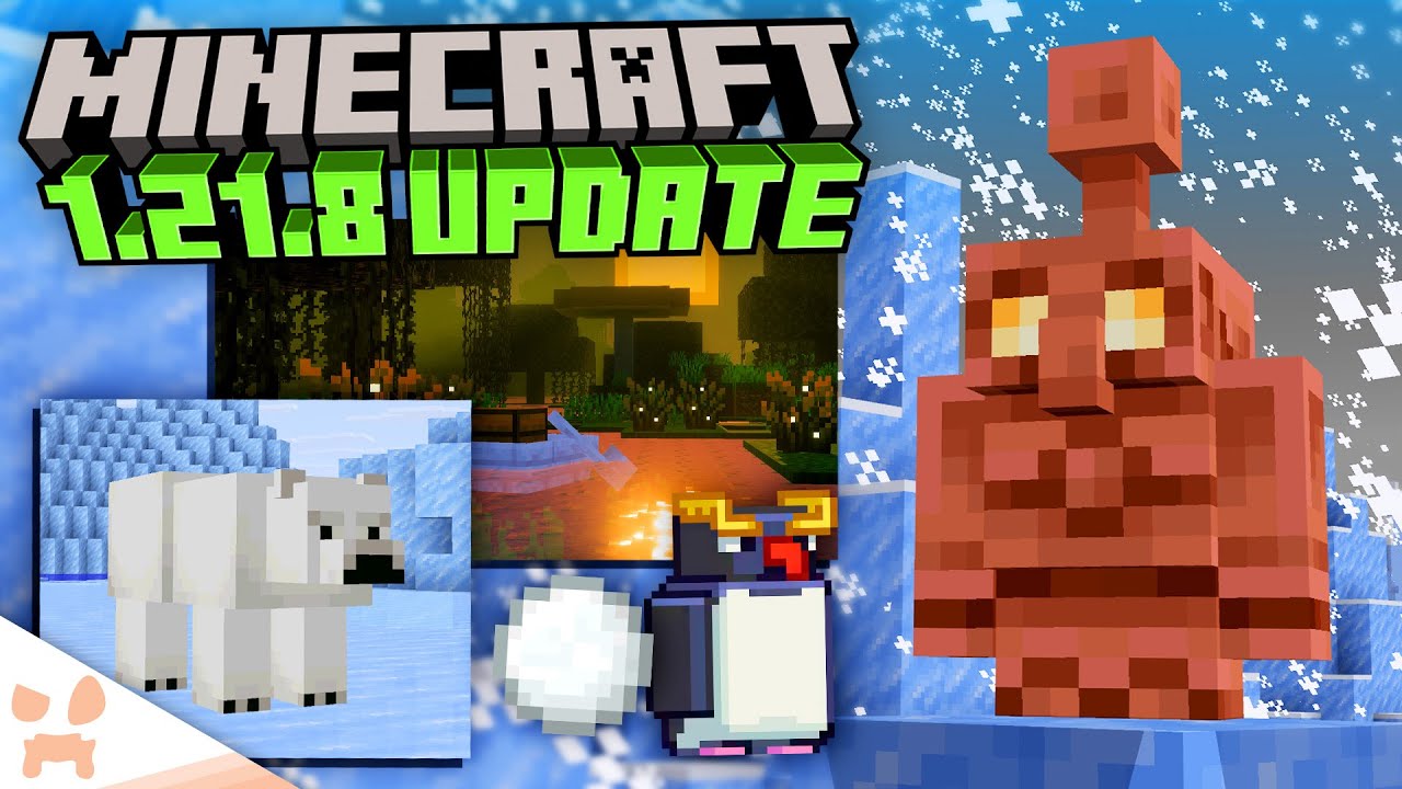 NEW MINECRAFT UPDATE – GOLEM DELAY, VIBRANT VISUALS FIXES, & COLD BIOME ...